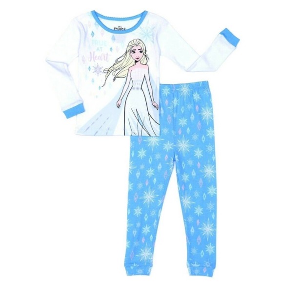 Disney | Pajamas | 3t New Disney Cotton Pajamas Frozen Elsa True At ...